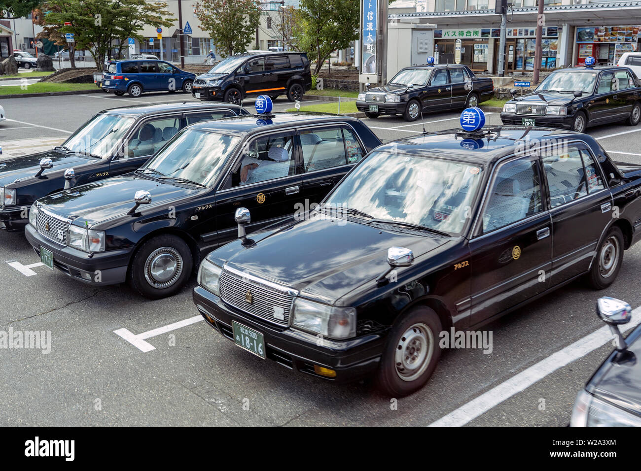 Japanese taxi Banque de photographies et d’images à haute résolution ...