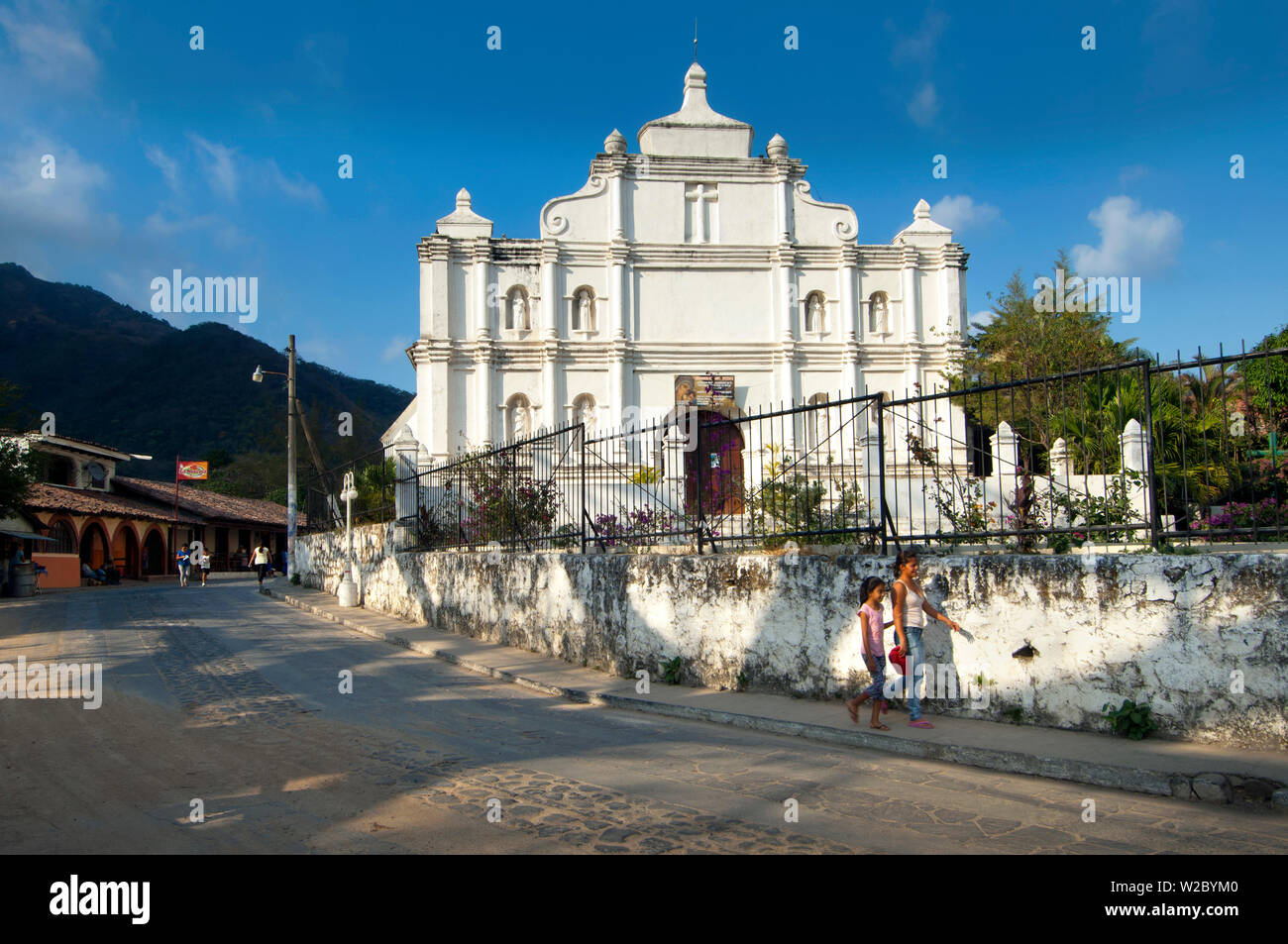 Panchimalco, El Salvador, l'église Santa Cruz de Roma, Sainte Croix de ...