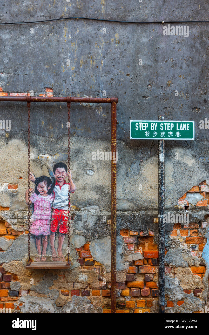 La Malaisie, Penang, Georgetown, Chulia Street Ghaut (Lebuh Chulia ...