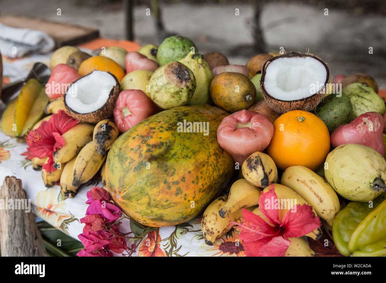 Tropical fruits mahe seychelles Banque de photographies et d’images à ...