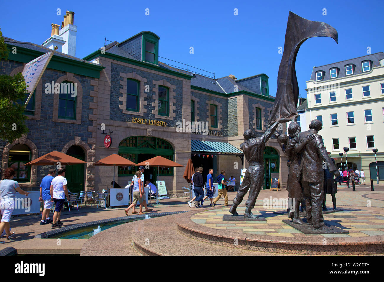 Liberation square st helier Banque de photographies et d’images à haute ...