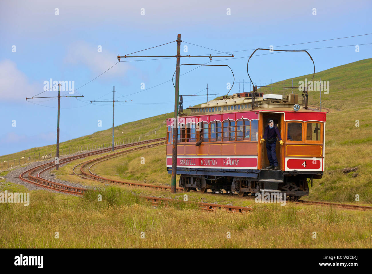 Snaefell mountain railway Banque de photographies et d’images à haute ...