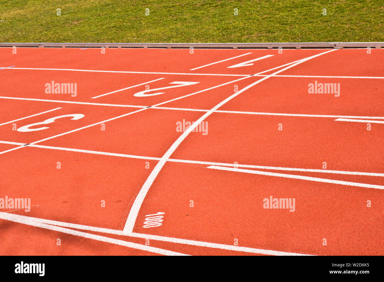 Une piste de course Banque de photographies et d’images à haute ...