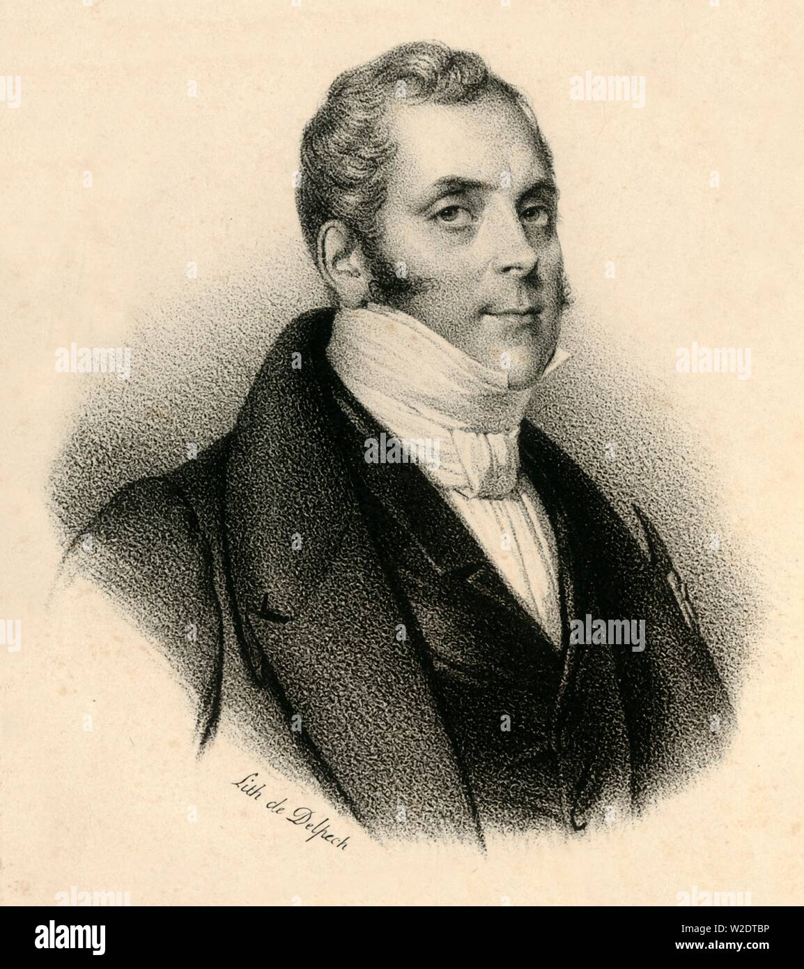 Francois seraphin delpech Banque de photographies et d’images à haute ...