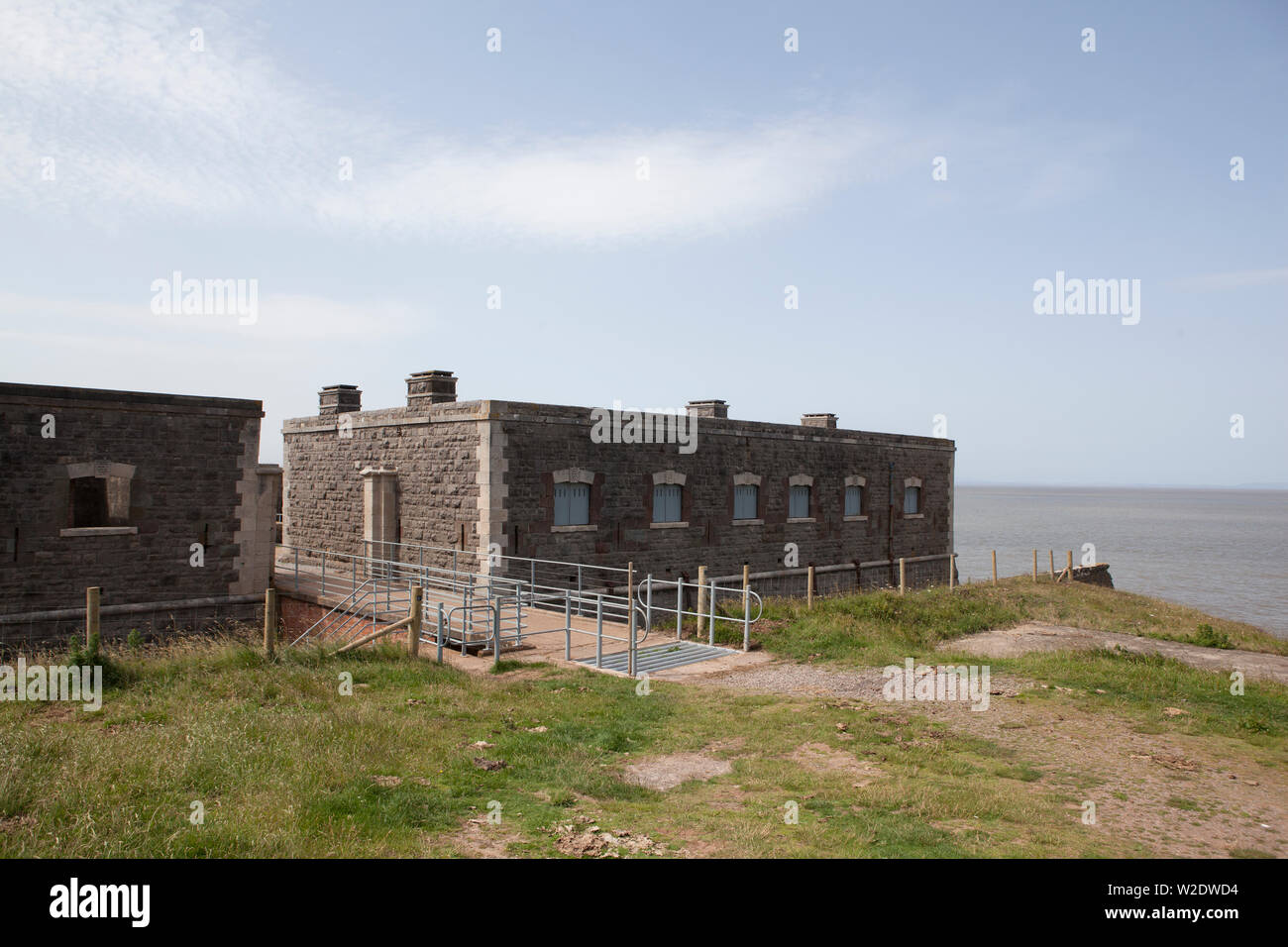 Brean Down Fort Banque d'image et photos - Alamy