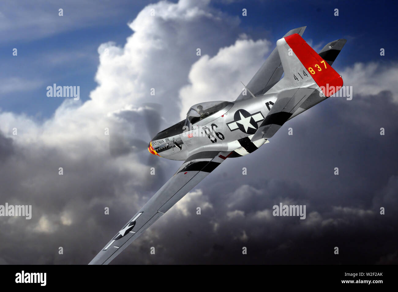 Raf north american p 51 mustang Banque de photographies et d’images à ...