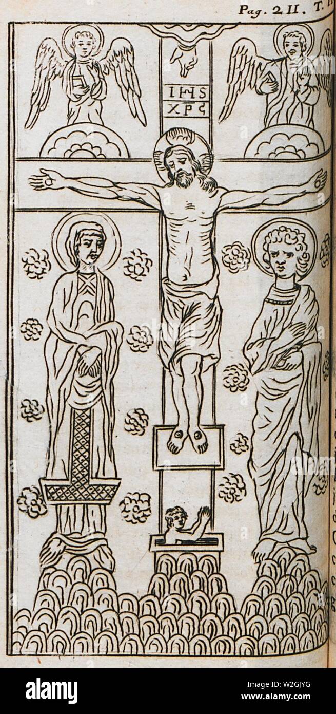 Le Christ crucifié de l'église de Panagia stin Petra, qui a été ...