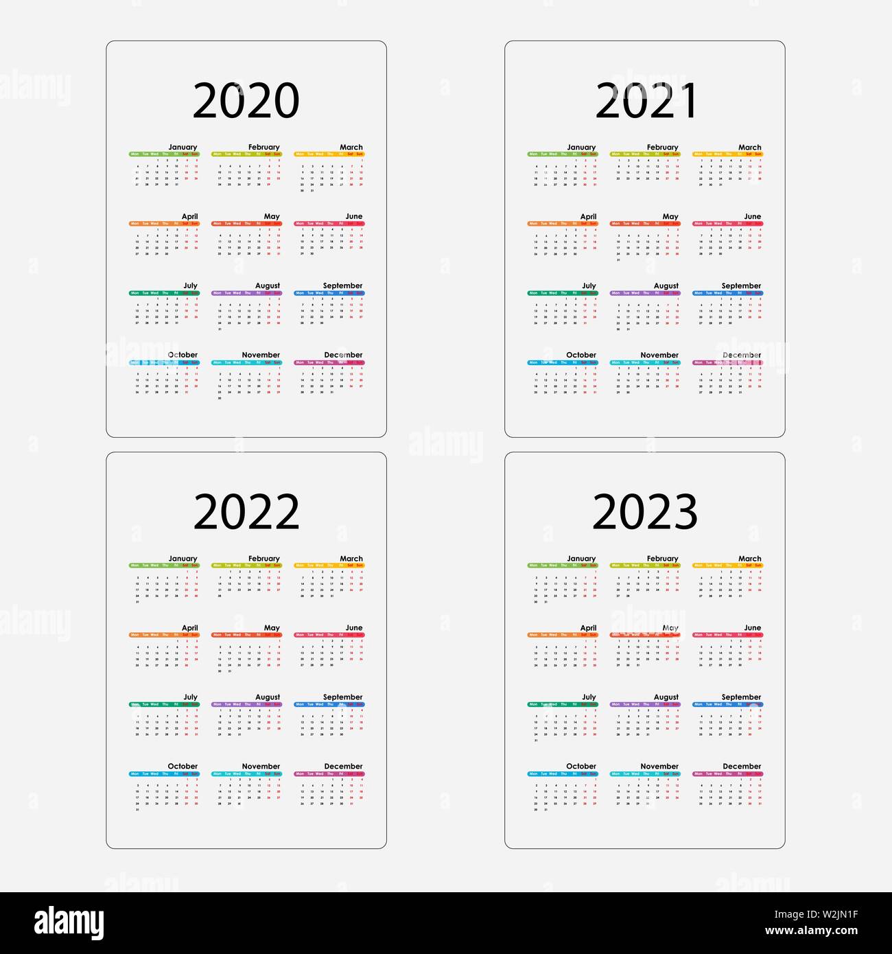 Icône de l'agenda 2022 2023 Banque de photographies et d’images à haute ...