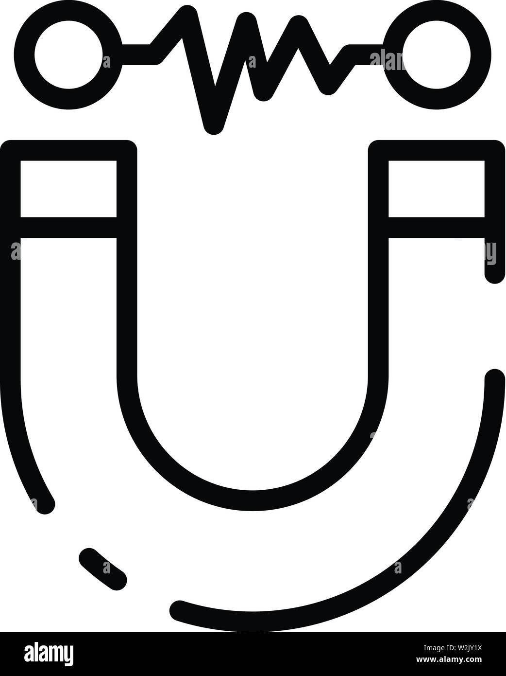 Electromagnetic waves electric field Banque d'images noir et blanc - Alamy