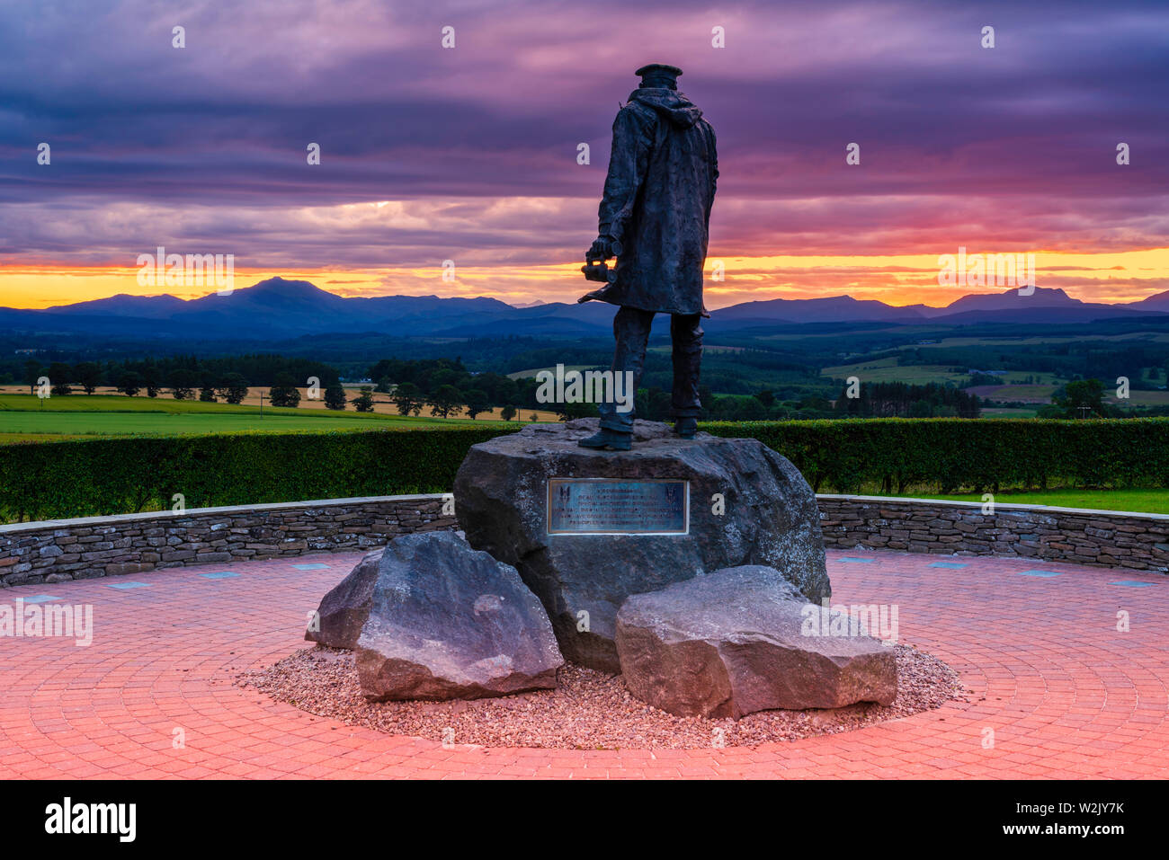 Colonel david stirling, héros de la guerre Banque de photographies et d ...