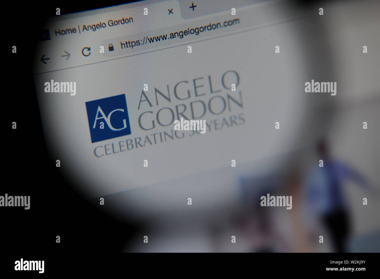 Logo angelo gordon Banque de photographies et d’images à haute ...