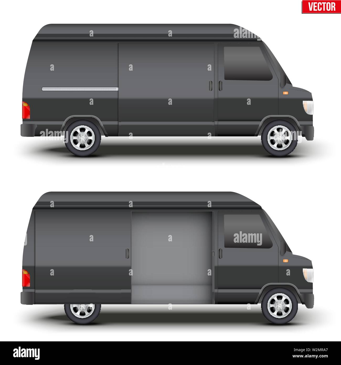 Camion ouvert Banque d'images vectorielles - Alamy