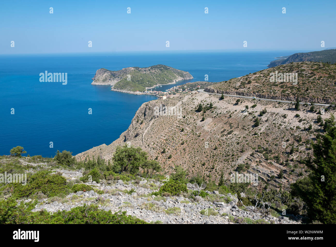Bords de mer en grece Banque de photographies et d’images à haute ...