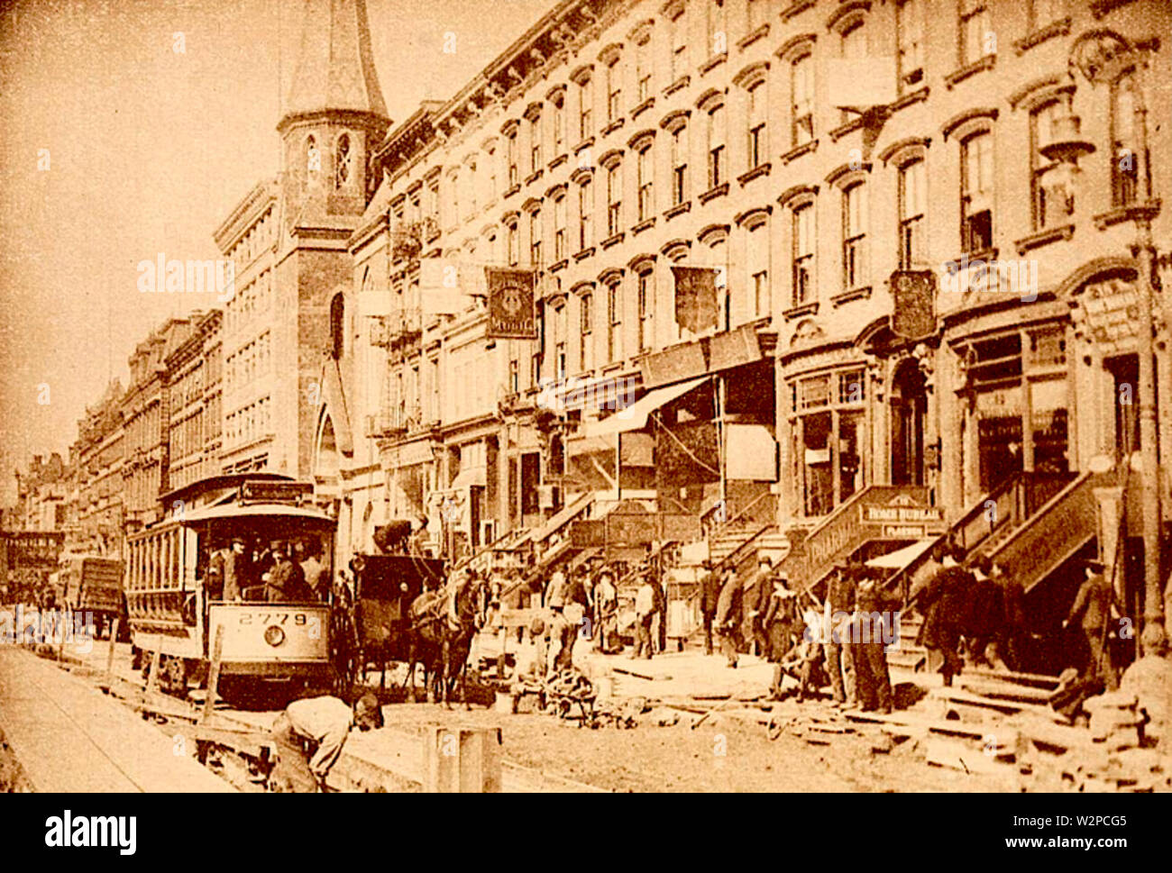 New york city 19th century Banque de photographies et d’images à haute ...