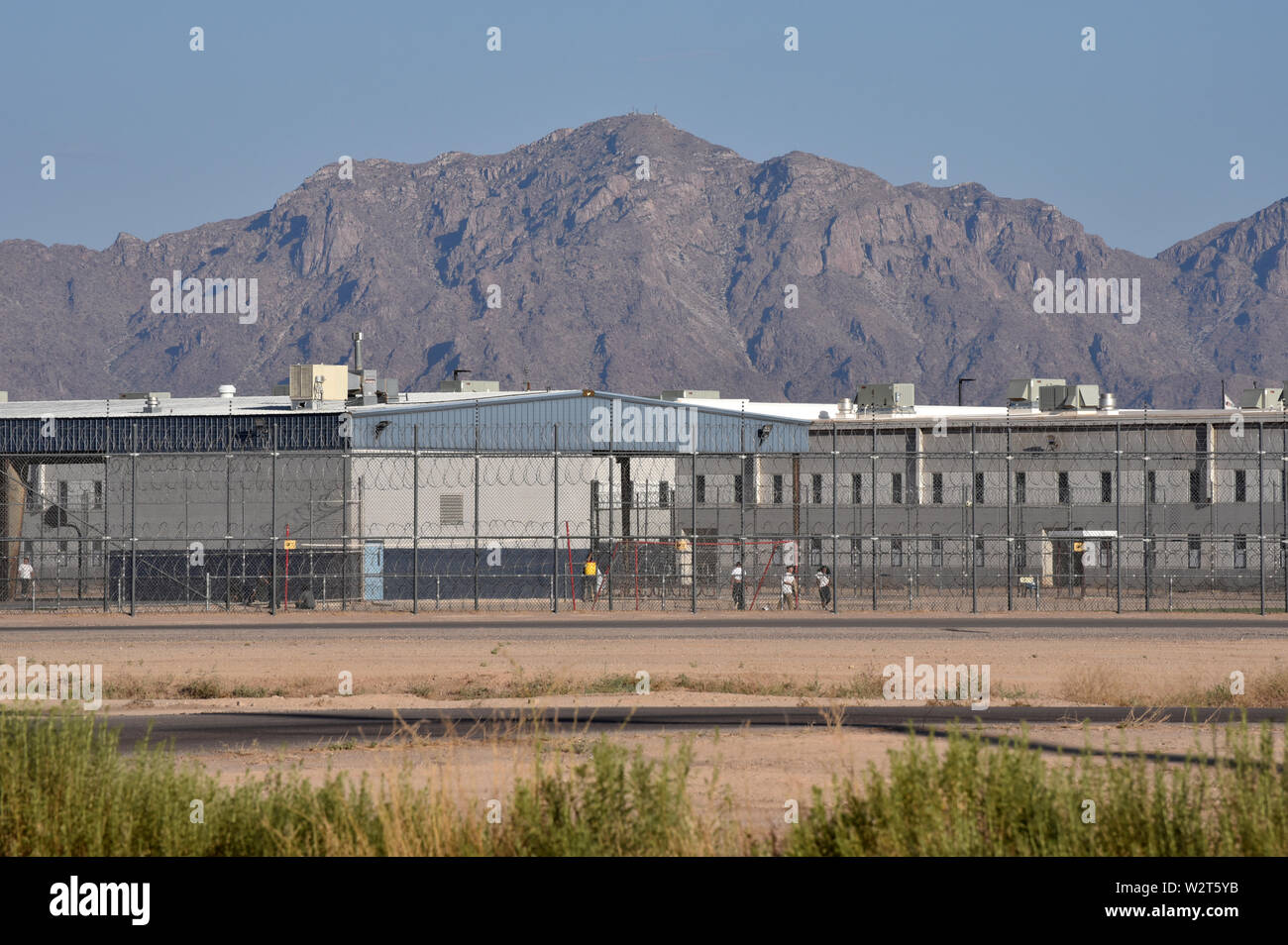 Le Centre de détention d'Eloy, une prison privée administré par ...