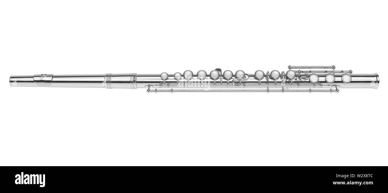 Transverse flute Banque d'images détourées - Alamy