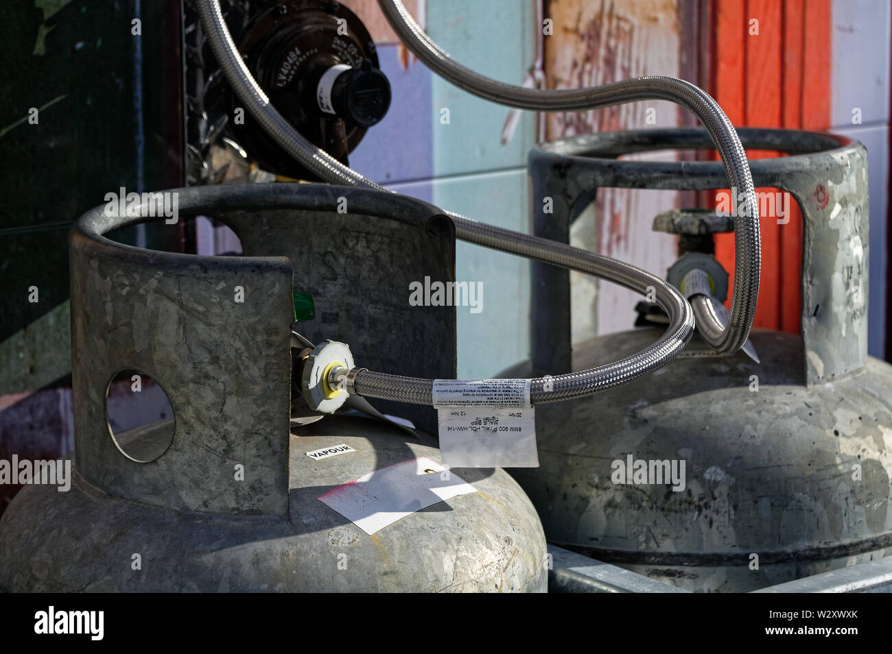 Bouteilles de gaz gpl Banque de photographies et d’images à haute ...