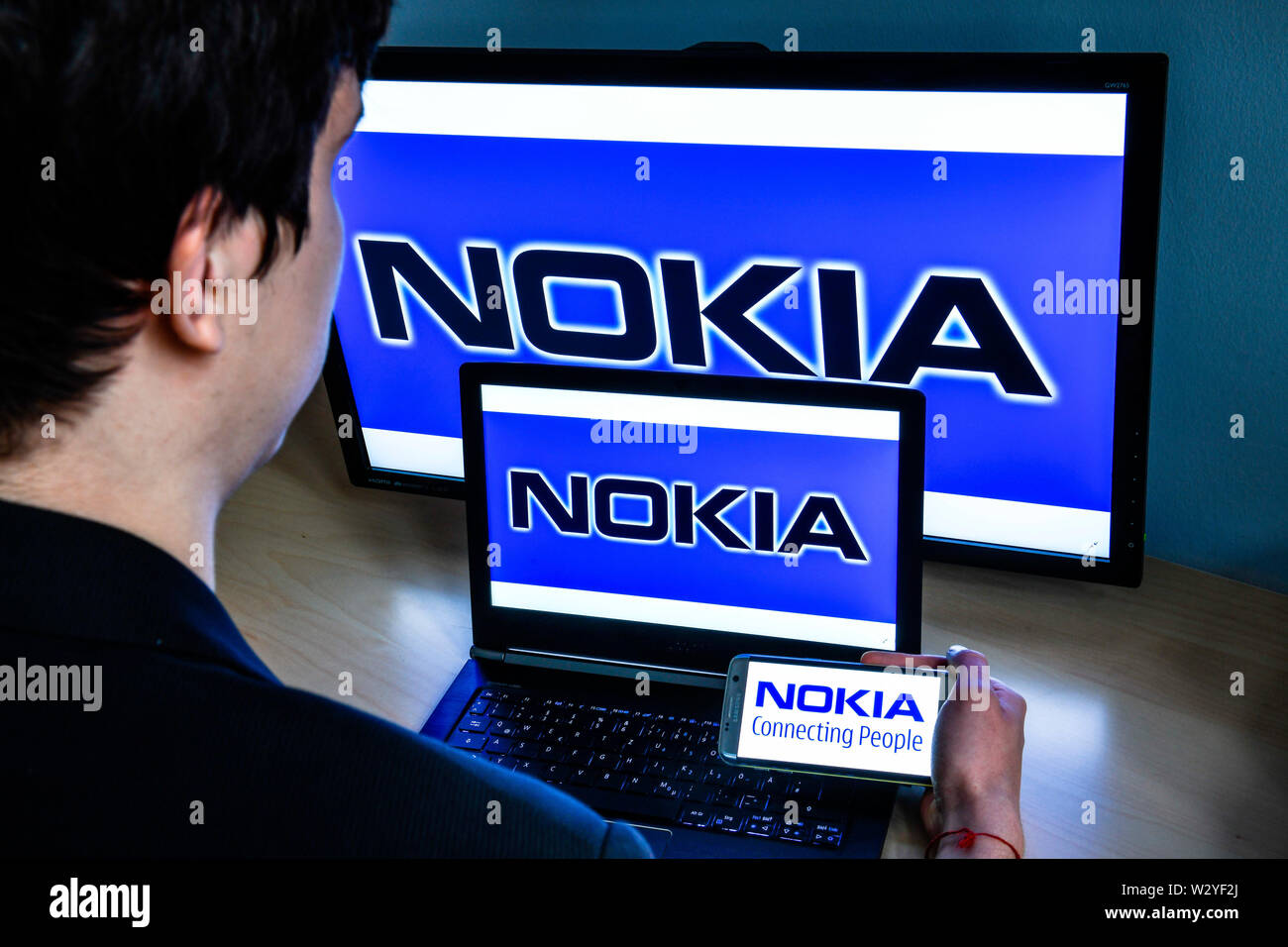 Logo nokia Banque de photographies et d’images à haute résolution - Alamy