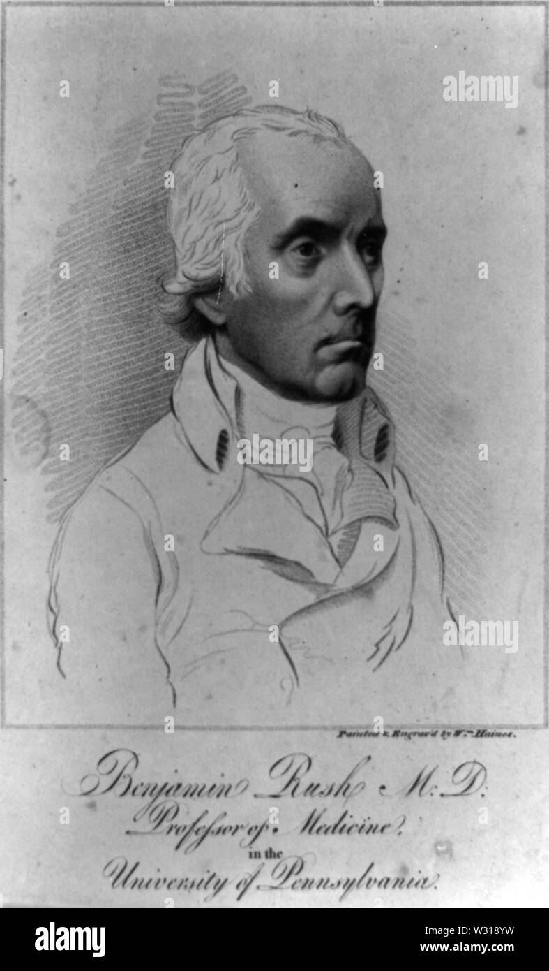 Dr benjamin rush Banque de photographies et d’images à haute résolution ...