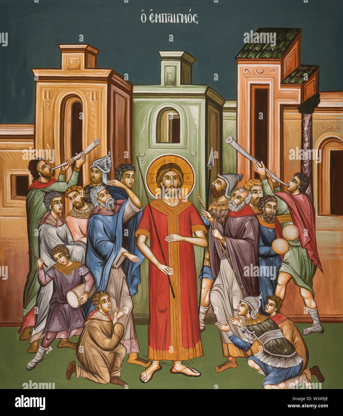 Les moqueries de jésus Banque de photographies et d’images à haute ...