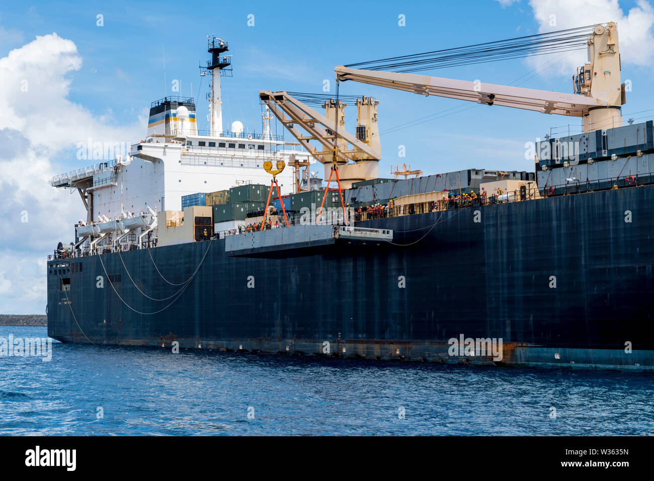 Maritime prepositioning force ships Banque de photographies et d’images ...