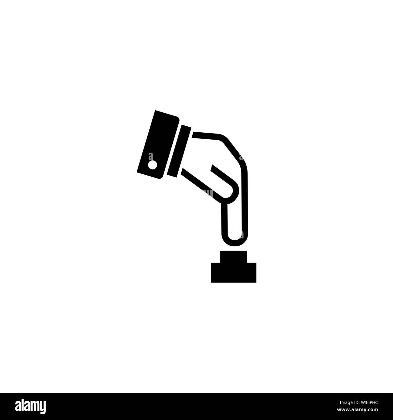 Bouton d'activation Banque d'images vectorielles - Alamy