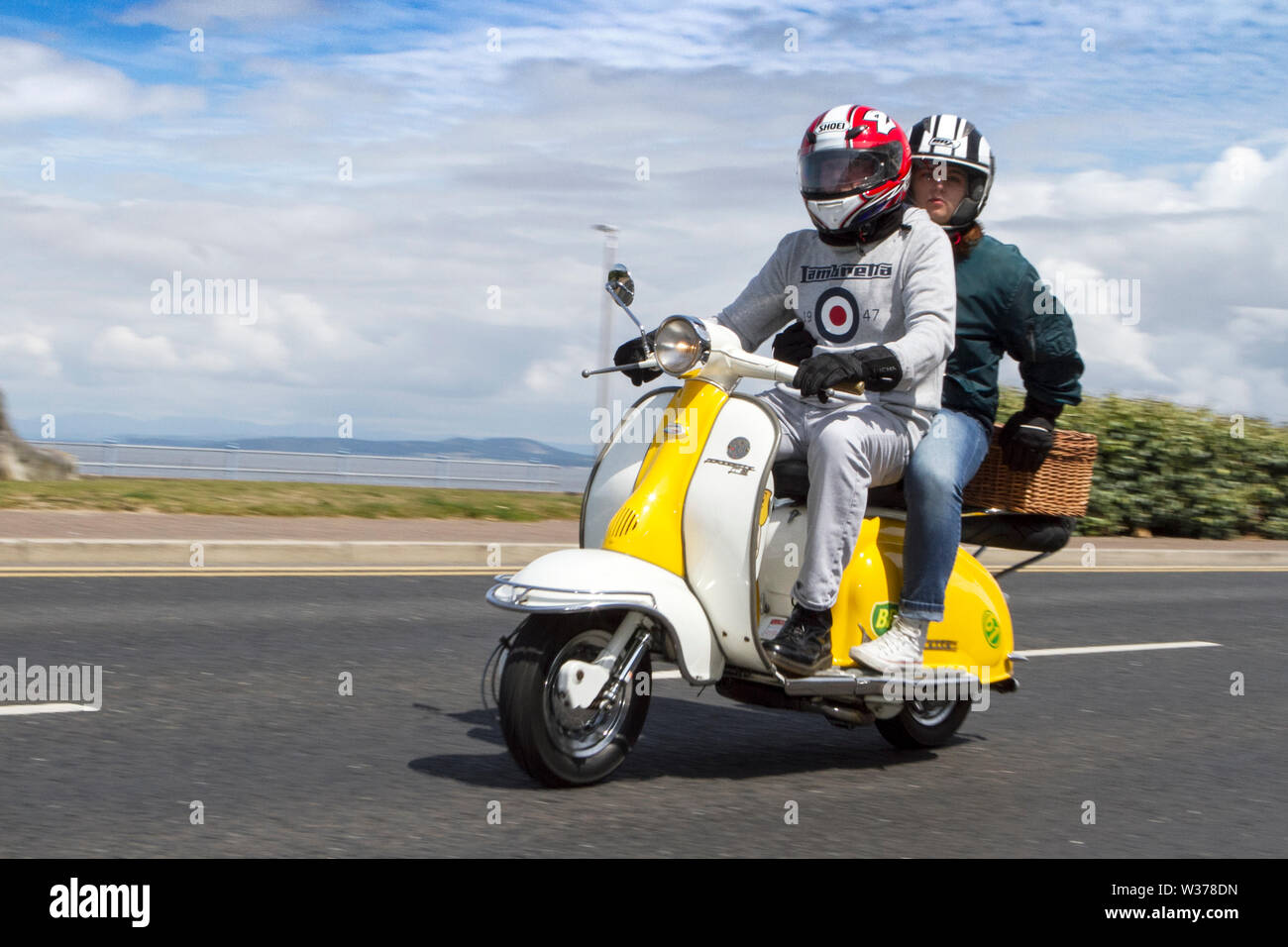 Morecambe, UK. Le 13 juillet, 2019. Morecambe Rides Again ; le premier ...