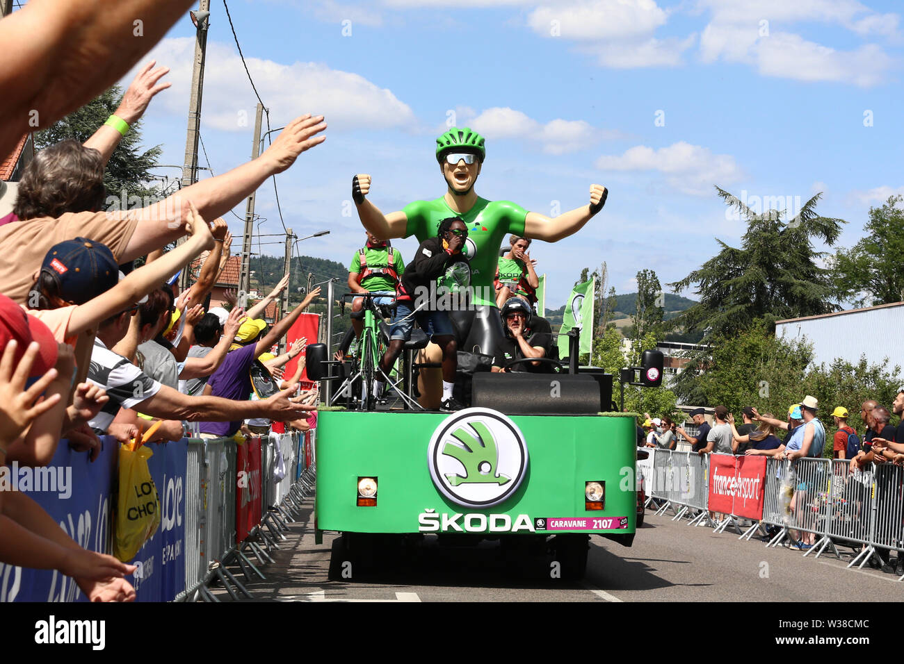 Caravane publicitaire tour de france Banque de photographies et d ...