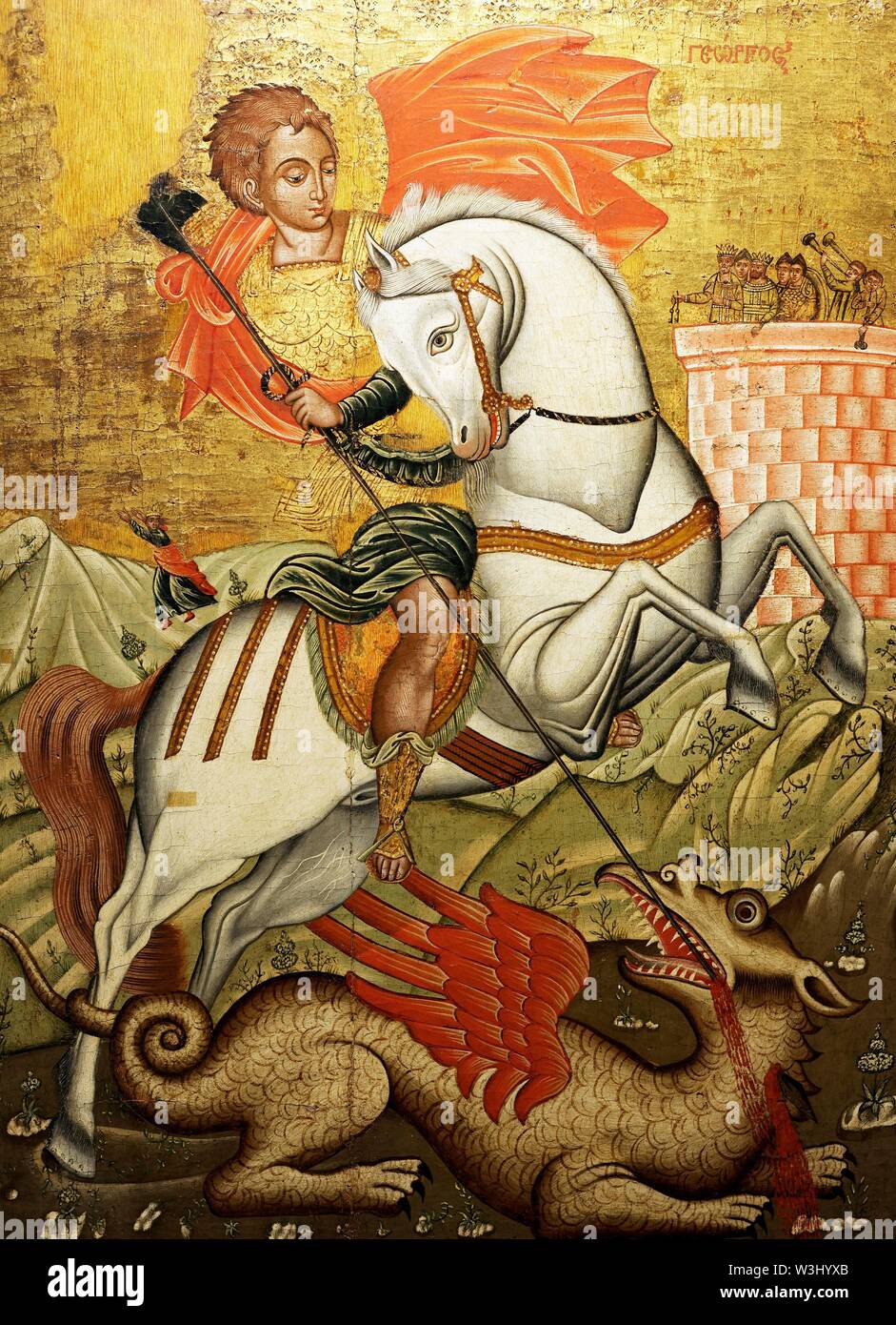 St george icon Banque de photographies et d’images à haute résolution ...