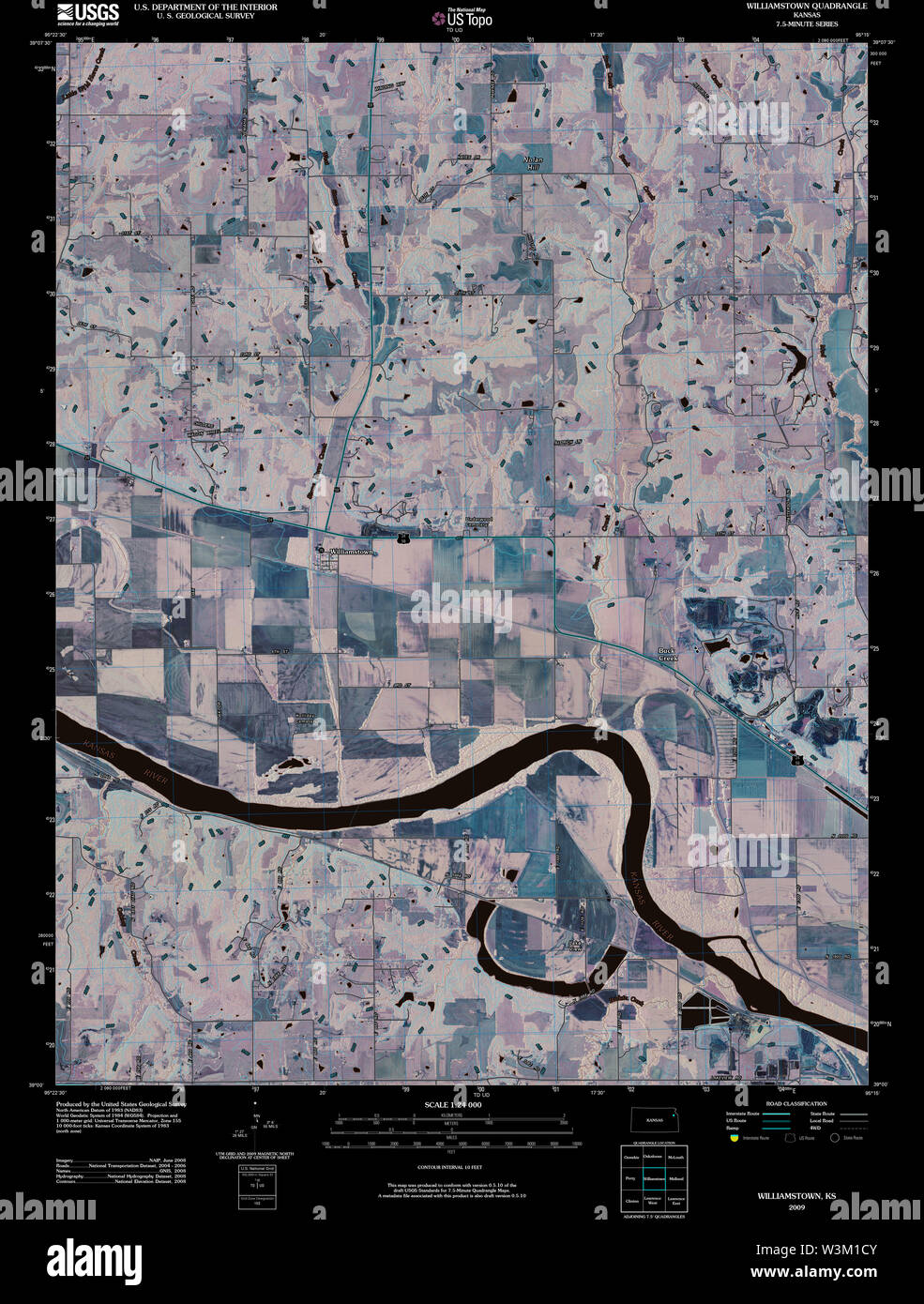 Carte de williamstown Banque de photographies et d’images à haute ...