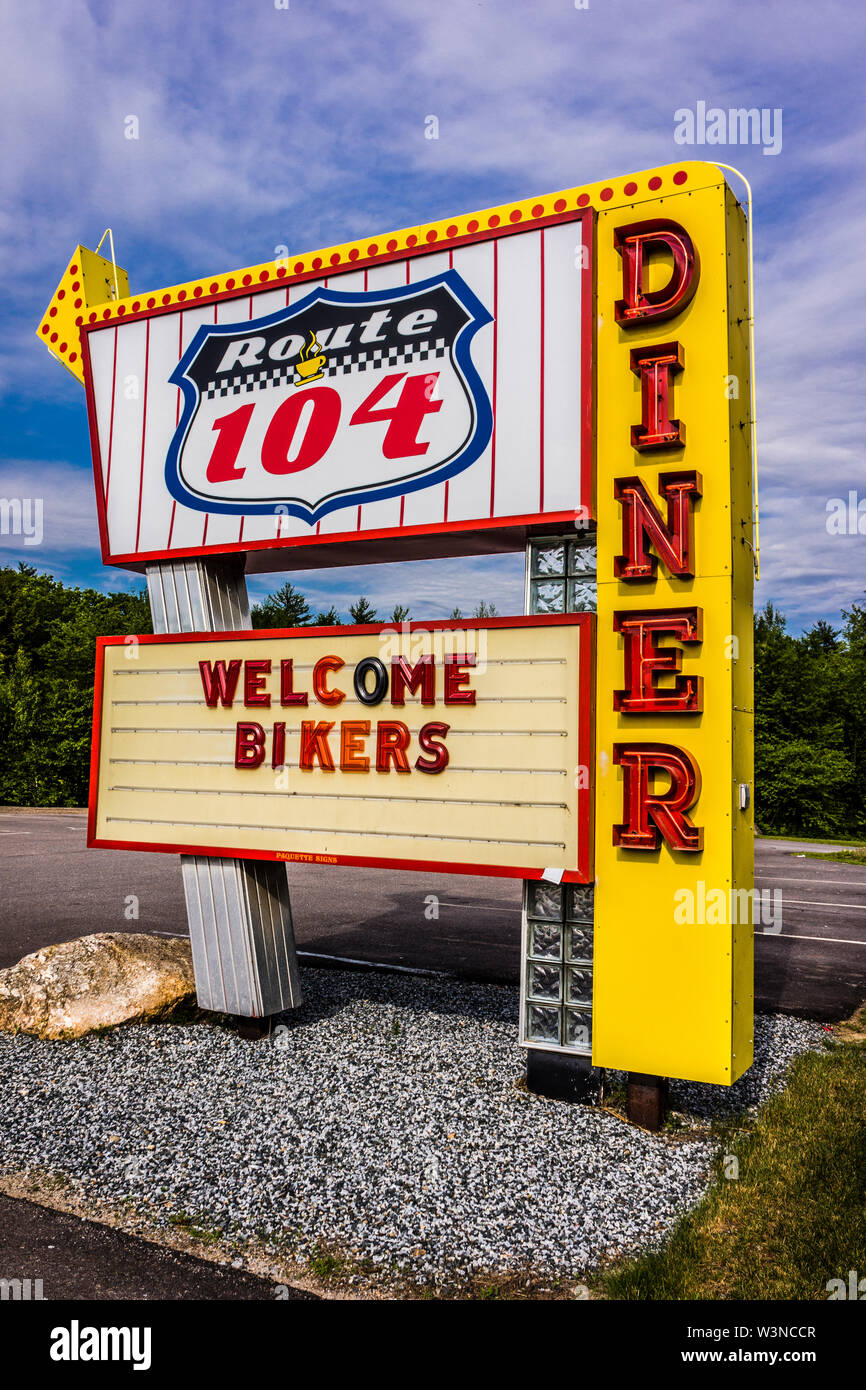 Route 104 diner Banque de photographies et d’images à haute résolution ...