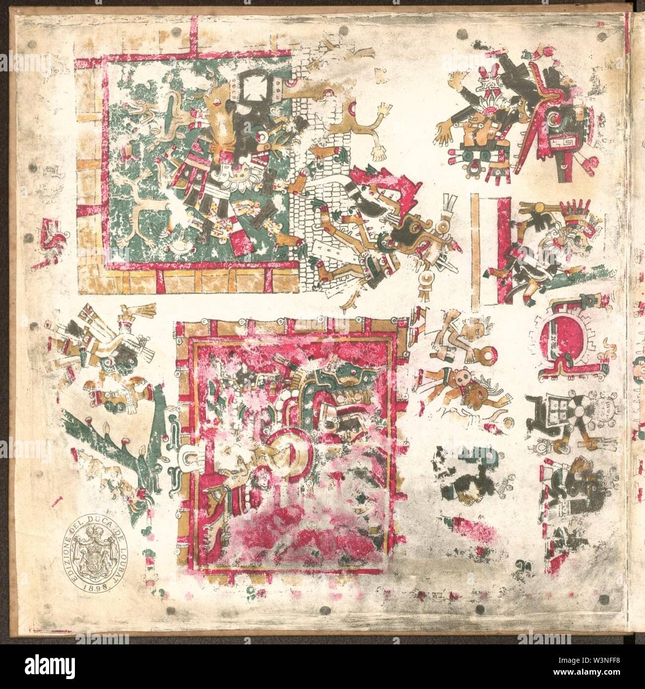 Codex borgia page Banque de photographies et d’images à haute ...