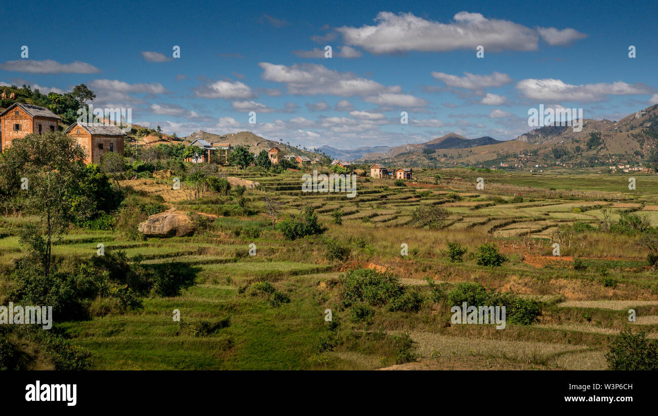 Betsileo maisons Banque de photographies et d’images à haute résolution ...