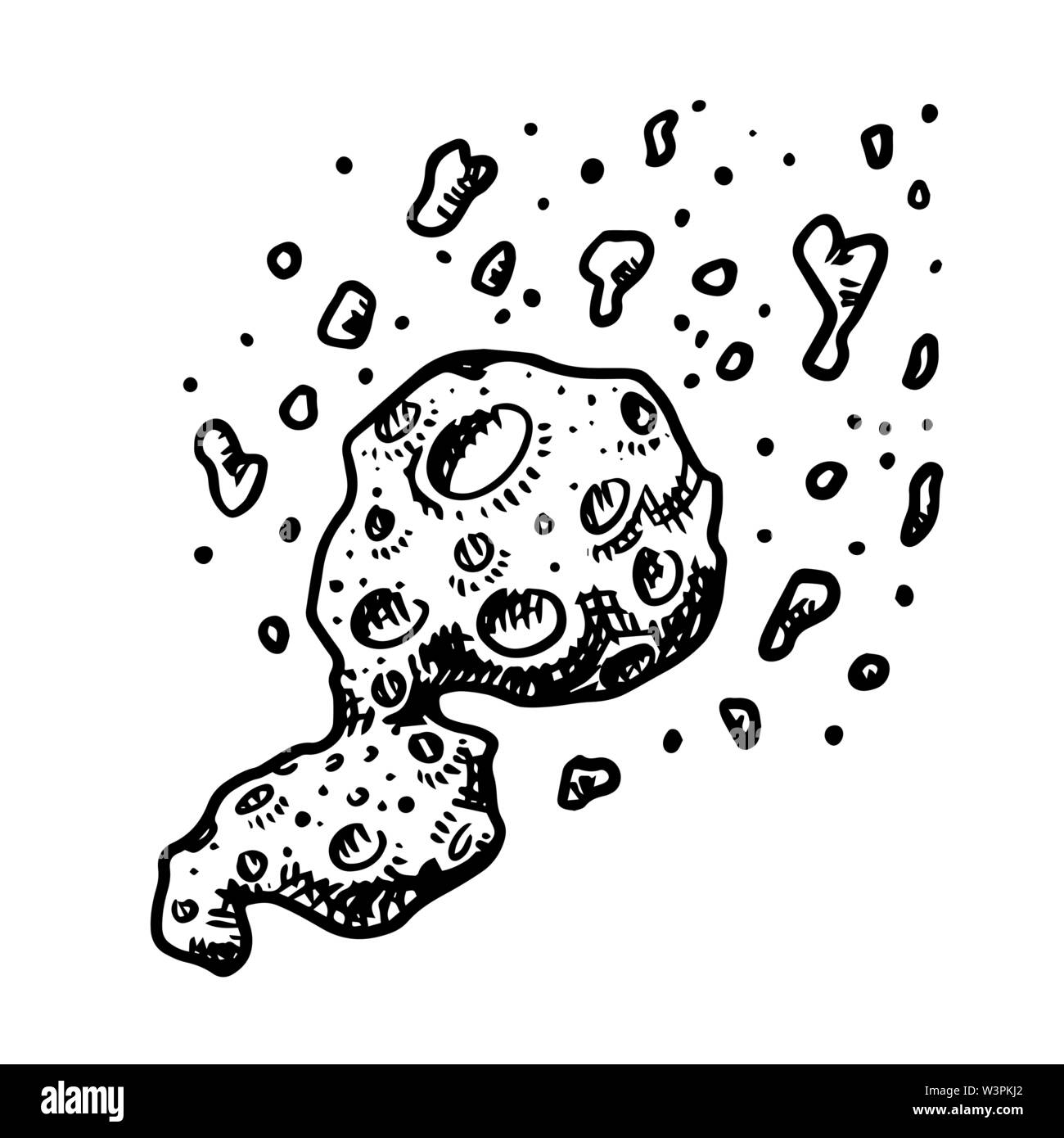 Meteorite meteorite Banque d'images détourées - Alamy