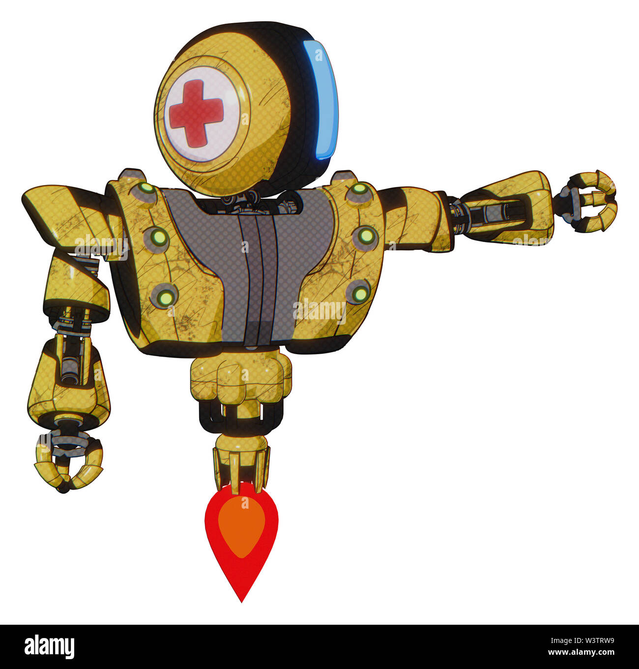 Rescue robot Banque d'images détourées - Alamy