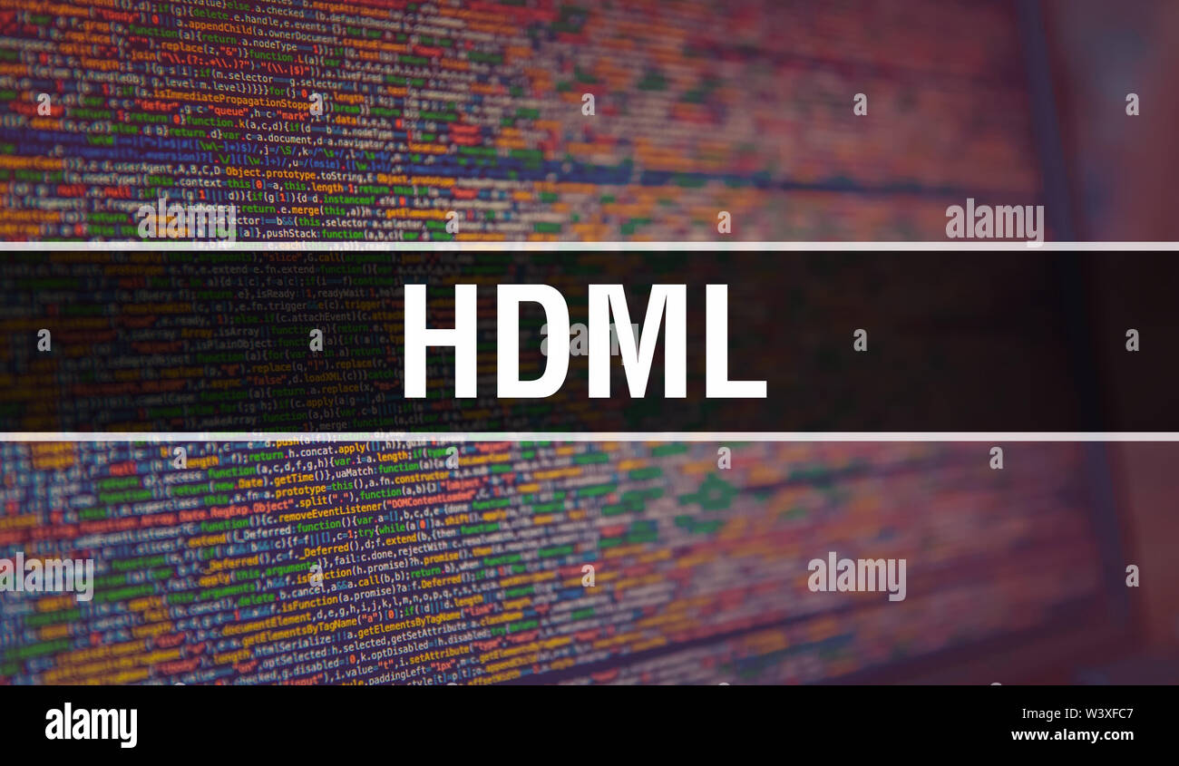 Hdml Banque de photographies et d’images à haute résolution - Alamy