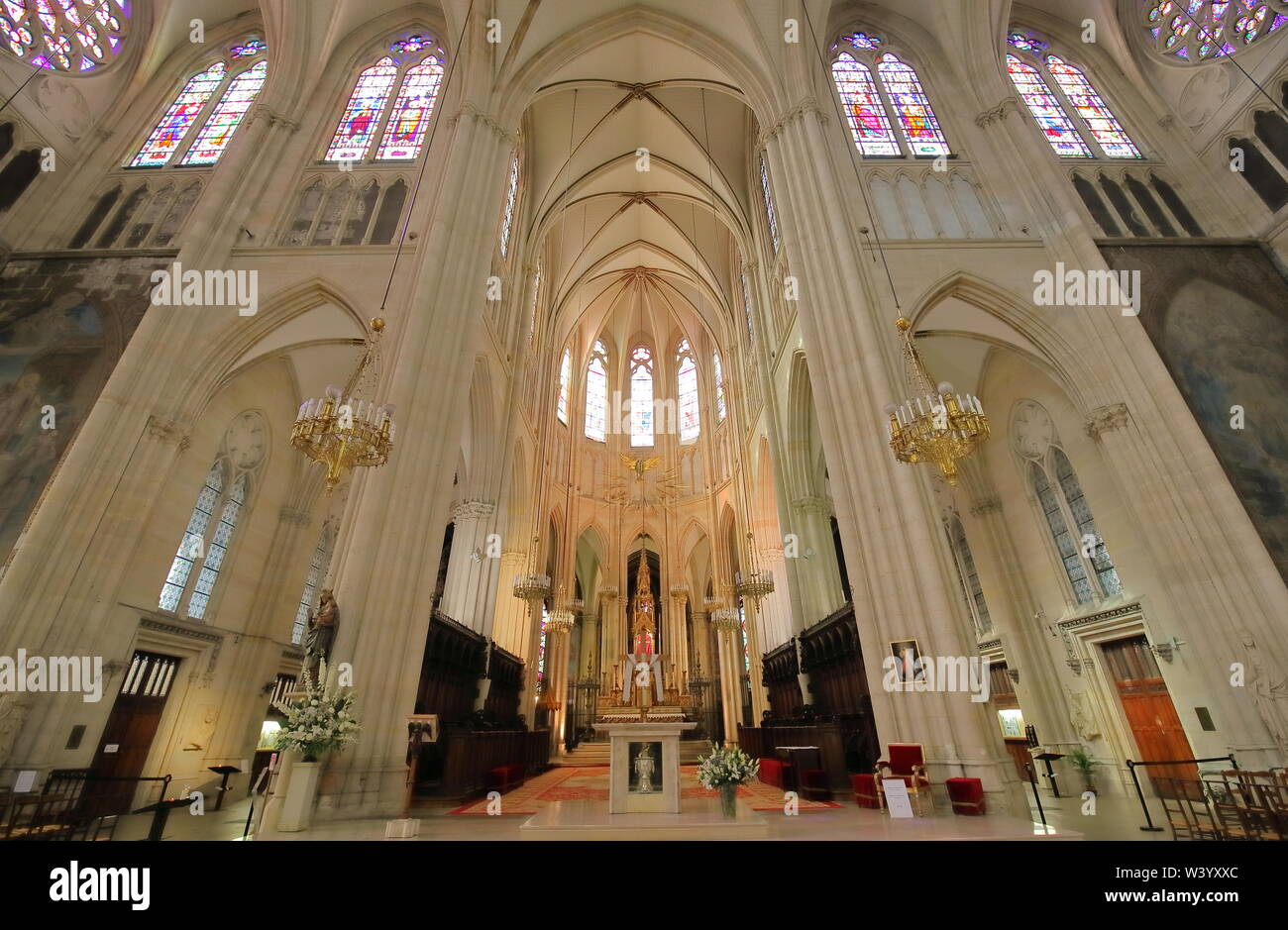 Basilique sainte clotilde de paris Banque de photographies et d’images ...