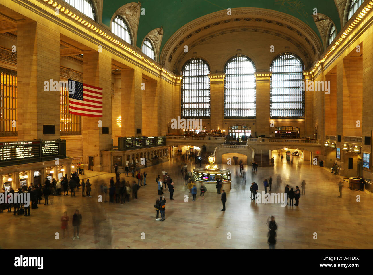 Grand central terminal hall principal de la gare Banque de ...
