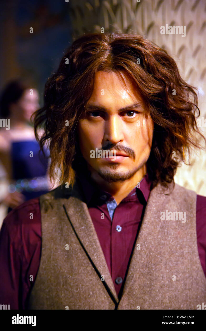 Statue de johnny depp Banque de photographies et d’images à haute ...