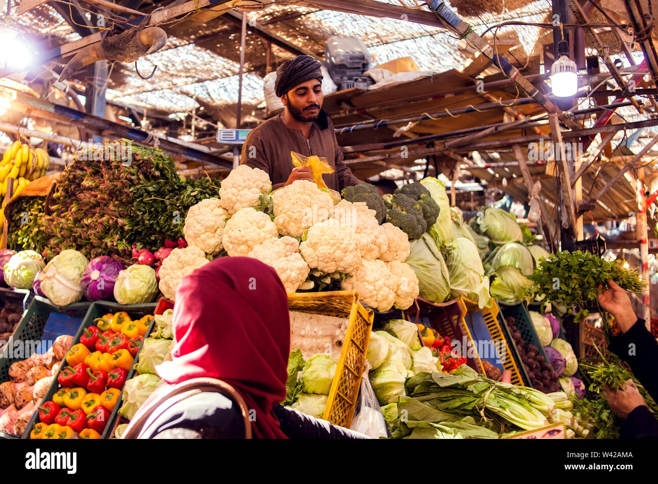 Egypt aswan city market Banque de photographies et d’images à haute ...
