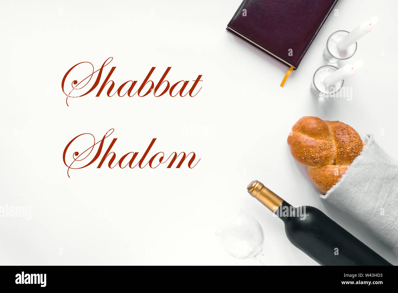 Shabbat Candle Banque d'image et photos - Alamy