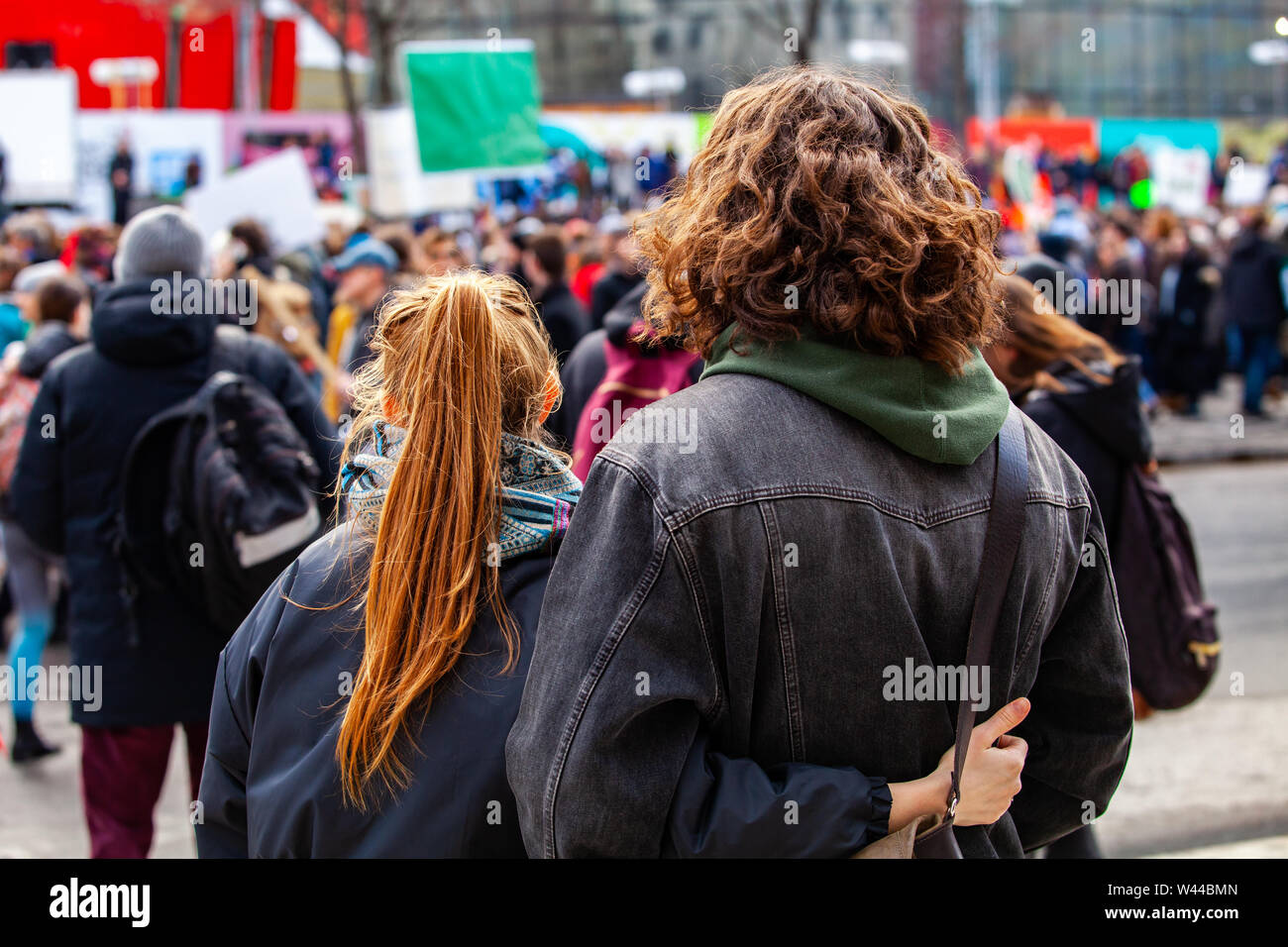 Jeune Activiste Climatique Banque d'image et photos - Alamy