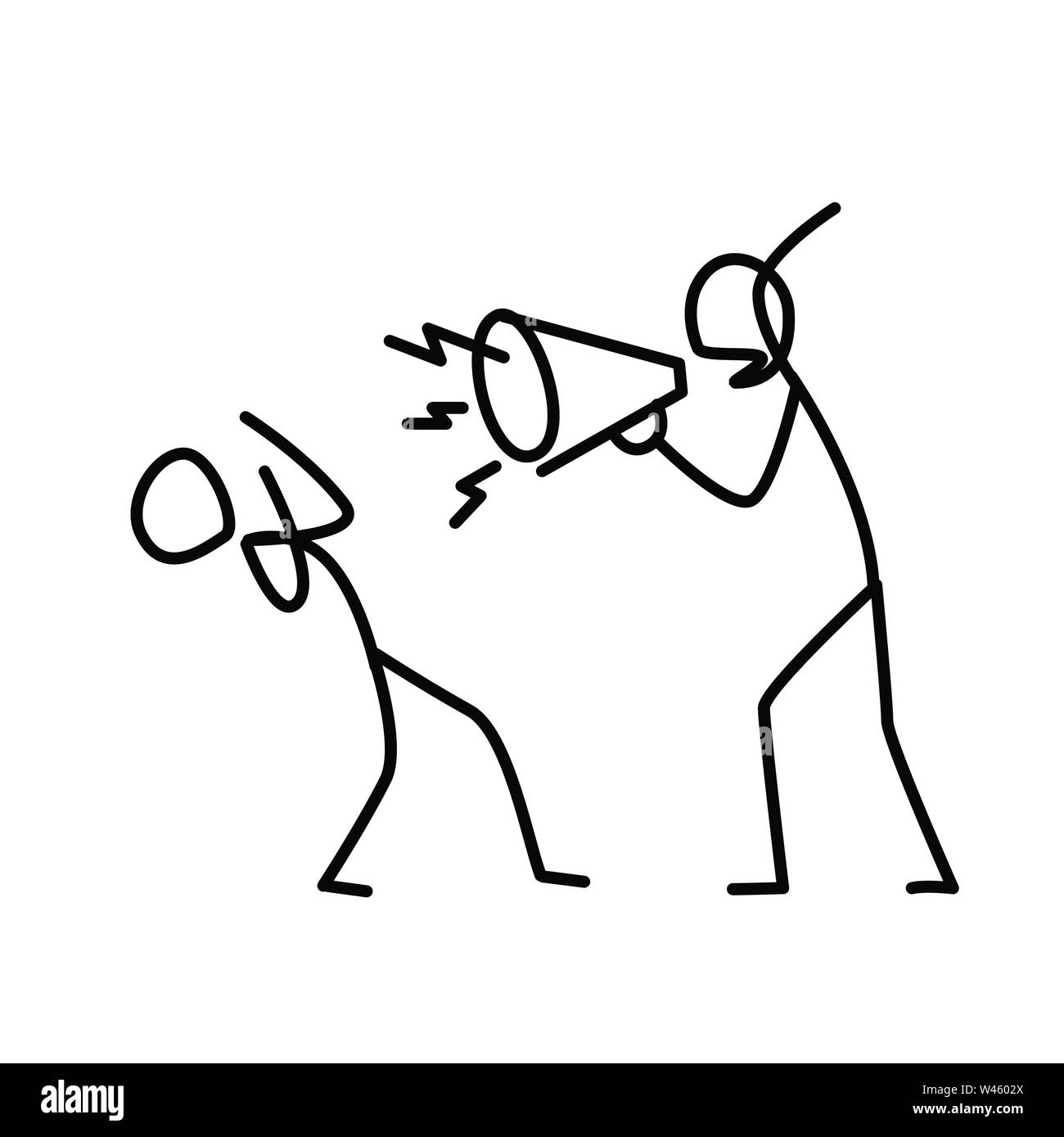 Fired man cartoon illustration Banque d'images vectorielles - Alamy Fired man cartoon illustration Banque d'images vectorielles - Alamy