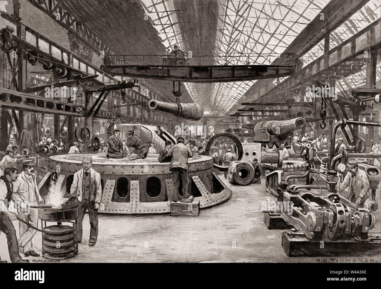 Usine du 19ème siècle Banque de photographies et d’images à haute ...