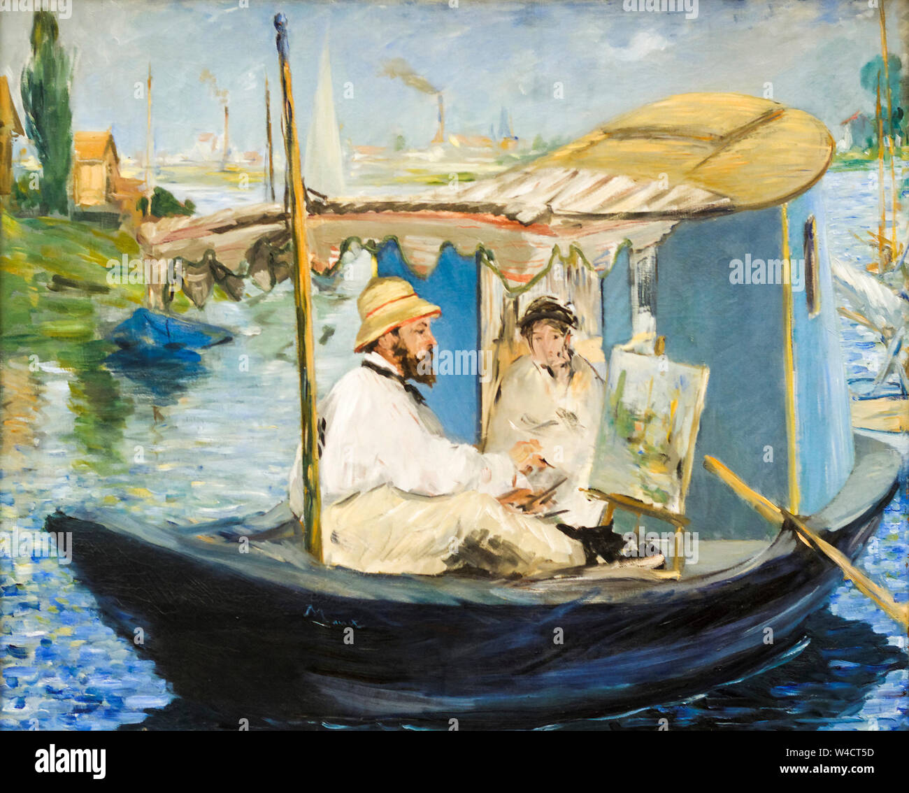 Le Bateau Studio 1874 Banque d'image et photos - Alamy