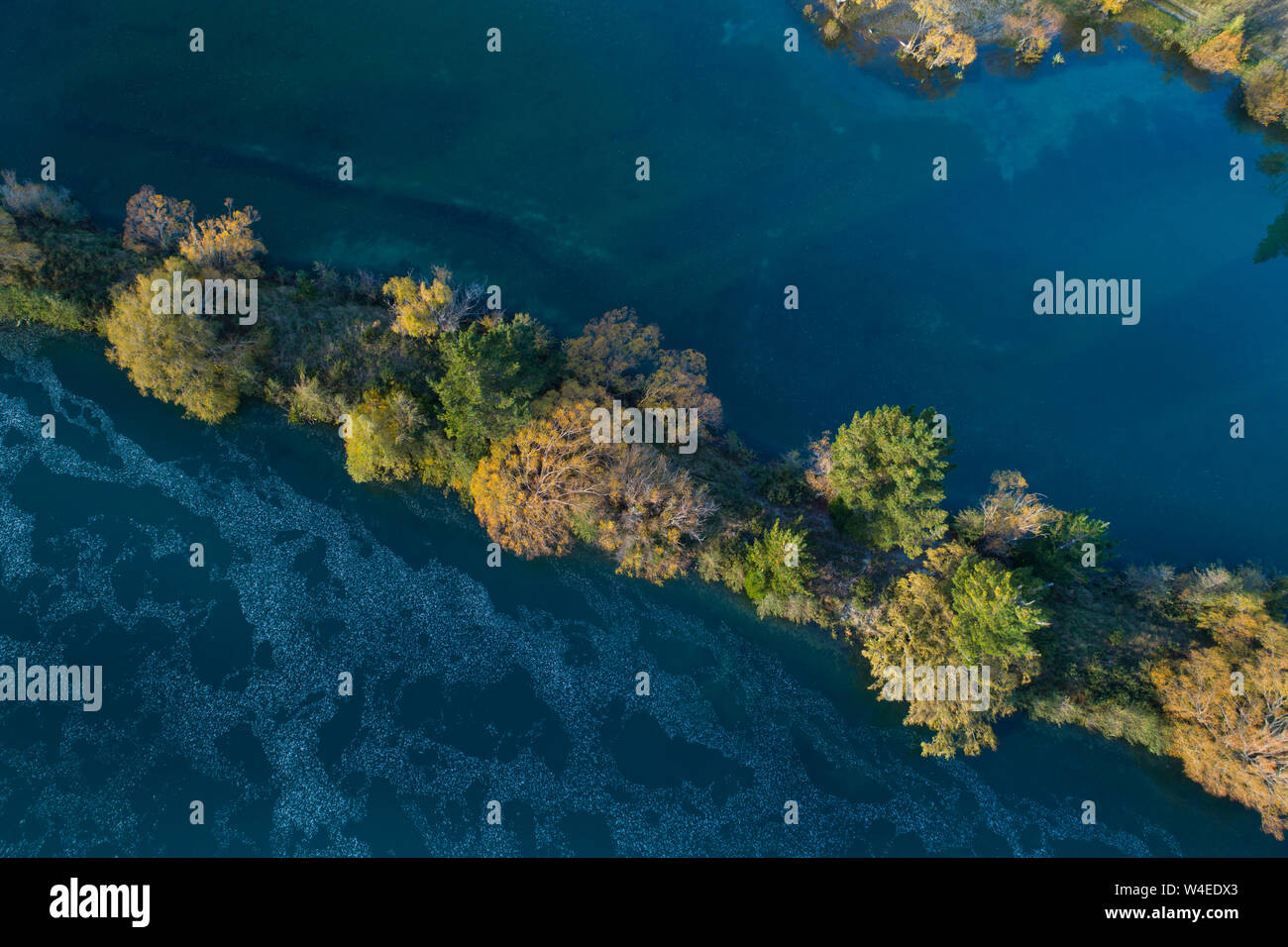 Fishermans bend terrain de camping Banque de photographies et d’images ...