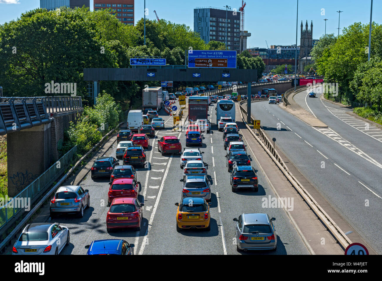 Congestion routière Banque de photographies et d’images à haute ...