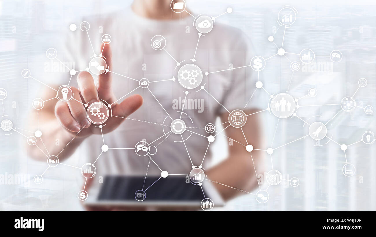 La structure des processus d'automatisation industrielle schéma de ...