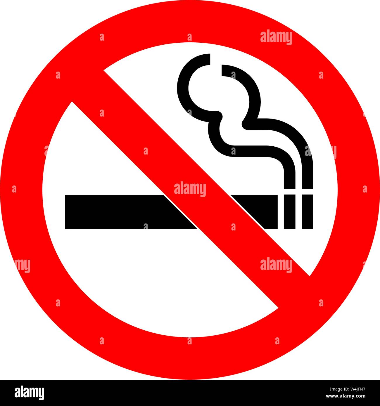 Logo interdiction de fumer Banque de photographies et d’images à haute résolution - Alamy