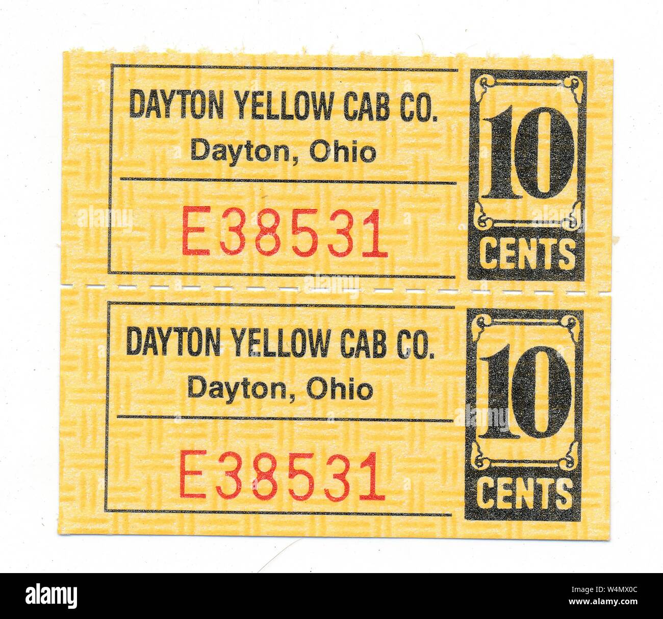 Coupons de taxi Banque de photographies et d’images à haute résolution ...